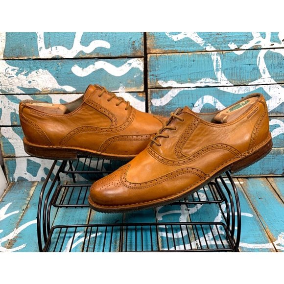 Sebago | Shoes | Sebago Mens Sz 1d Brattle Wing Tip Oxford Leather Shoe ...